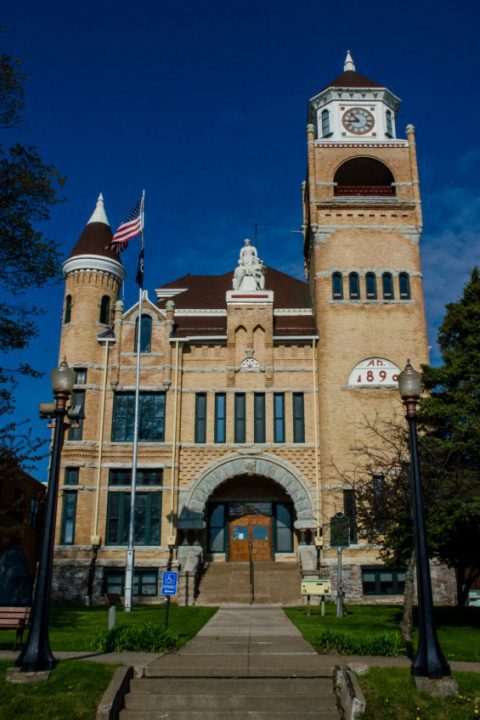 Iron County Courthouse - City of Crystal Falls, Michigan